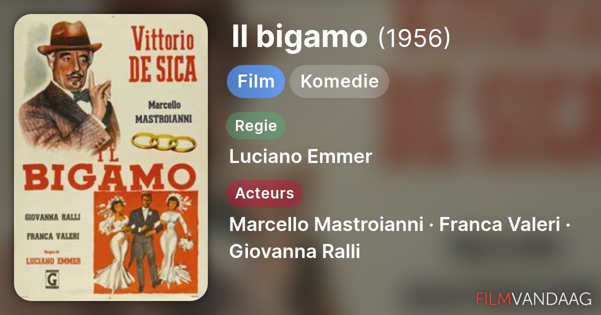Il bigamo (film, 1956) - FilmVandaag.nl