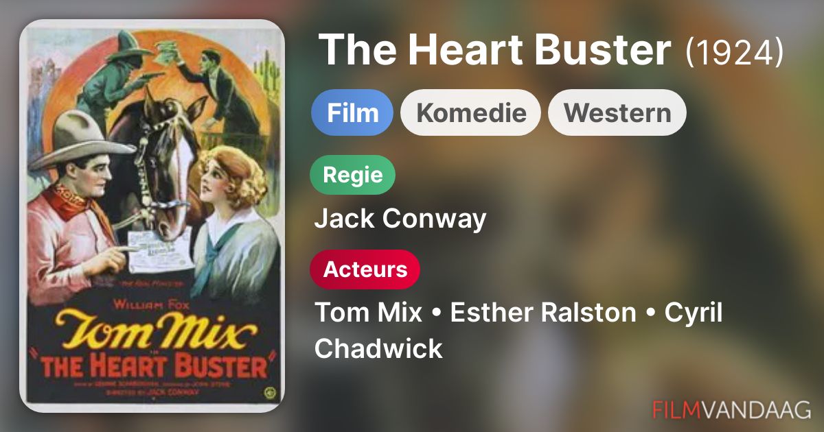 The Heart Buster (film, 1924) - FilmVandaag.nl