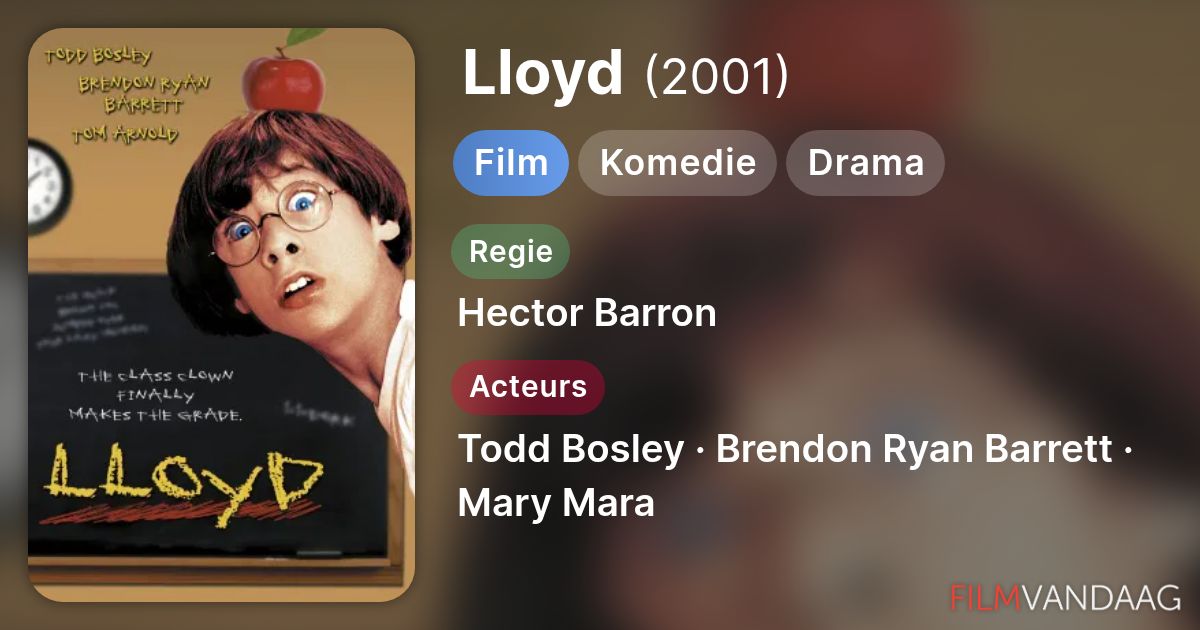 Lloyd (film, 2001) - FilmVandaag.nl