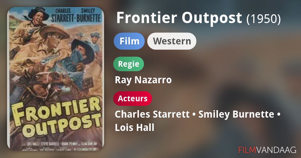 Frontier Outpost (film, 1950) - FilmVandaag.nl
