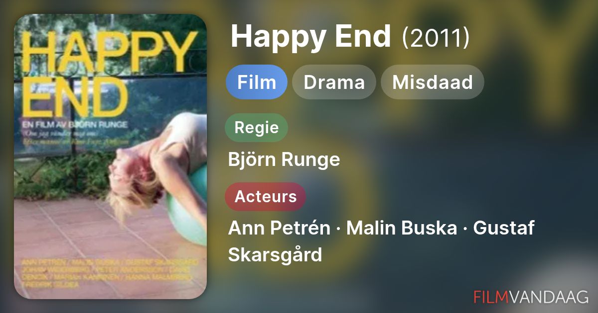 Happy End (film, 2011) - FilmVandaag.nl