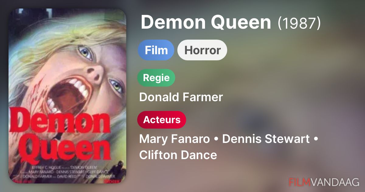 Demon Queen (film, 1986) - FilmVandaag.nl