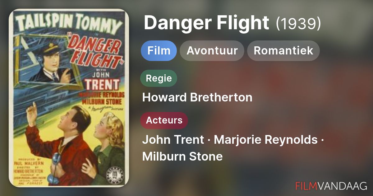 Danger Flight (film, 1939) - FilmVandaag.nl