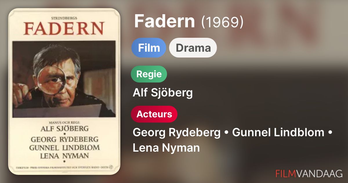 Fadern (film, 1969) - FilmVandaag.nl