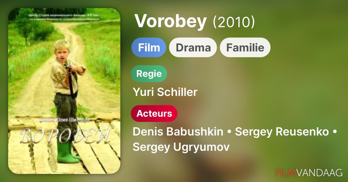Vorobey (film, 2010) - FilmVandaag.nl