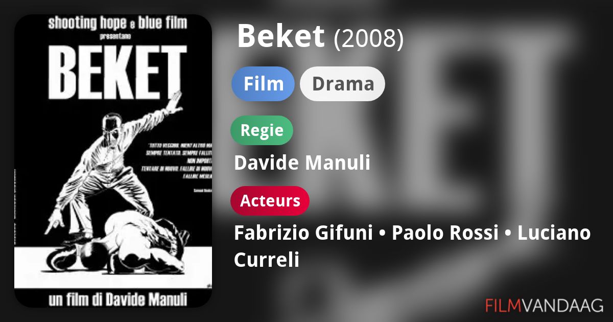 Beket (film, 2008) - FilmVandaag.nl