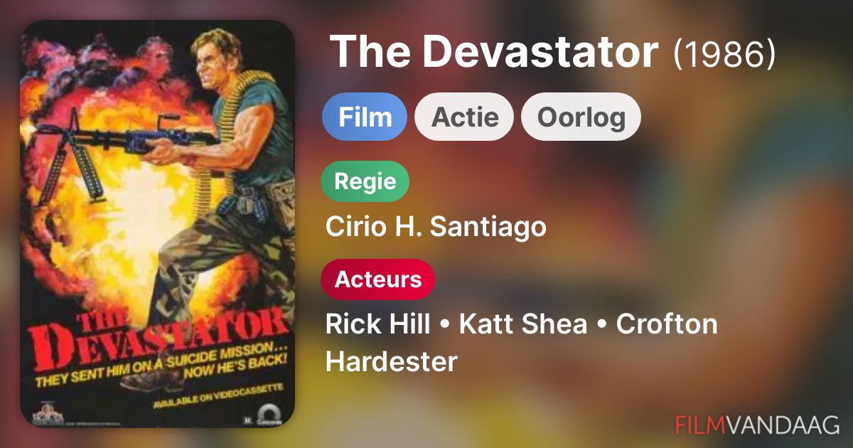 The Devastator (film, 1986) - FilmVandaag.nl