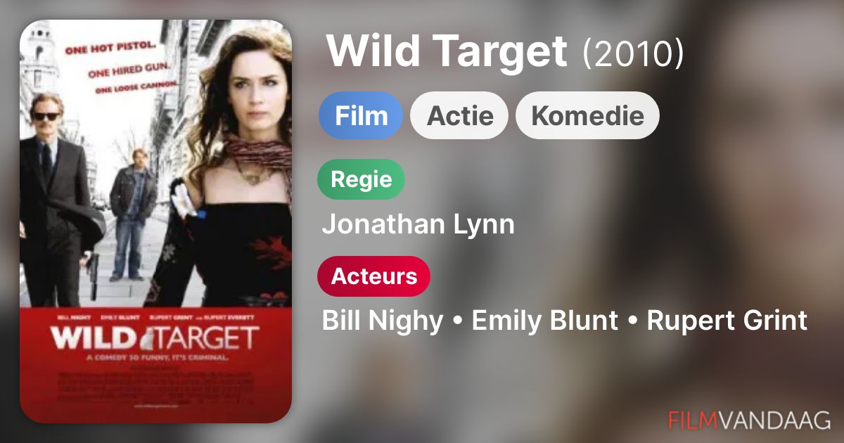 Wild Target (film, 2010) - FilmVandaag.nl