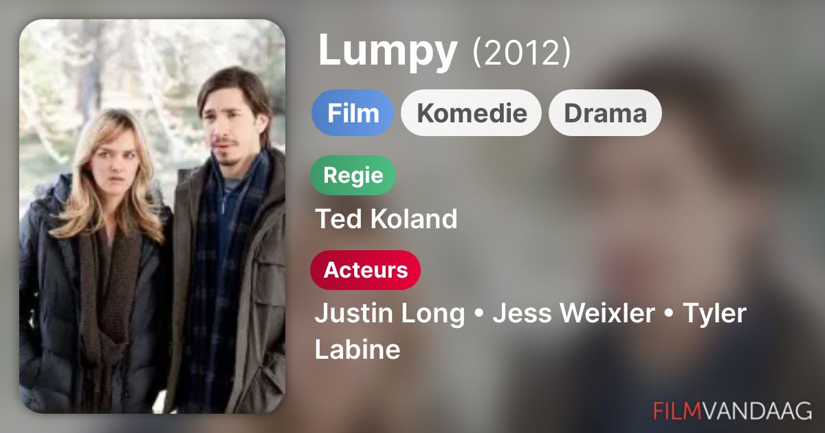 Lumpy (film, 2013) - FilmVandaag.nl