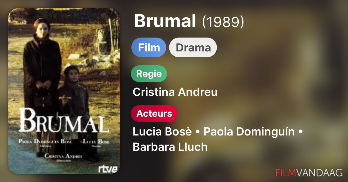 Brumal (film, 1988) - FilmVandaag.nl