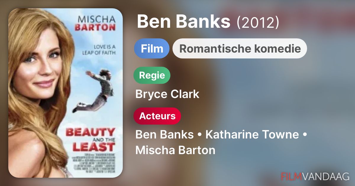 Ben Banks (film, 2012) - FilmVandaag.nl