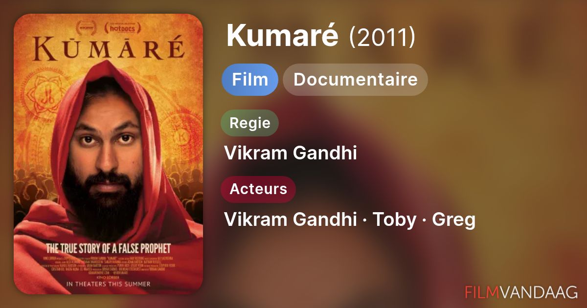 Kumaré (film, 2011) - FilmVandaag.nl