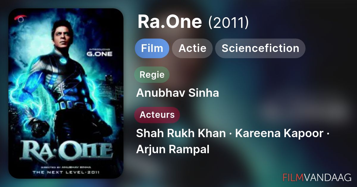 Ra.One (film, 2011) - FilmVandaag.nl