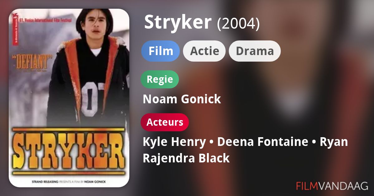 Stryker (film, 2004) - FilmVandaag.nl