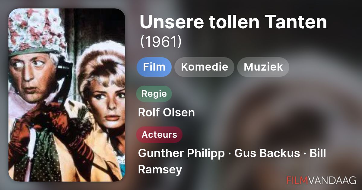 Unsere tollen Tanten (film, 1961) - FilmVandaag.nl