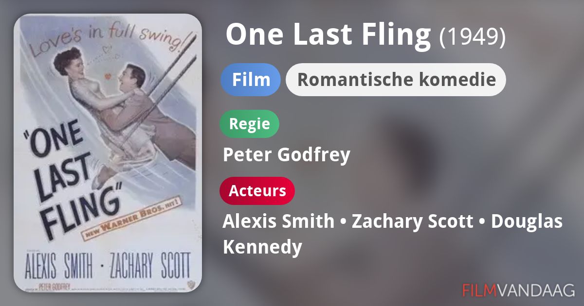 One Last Fling (film, 1949) - FilmVandaag.nl