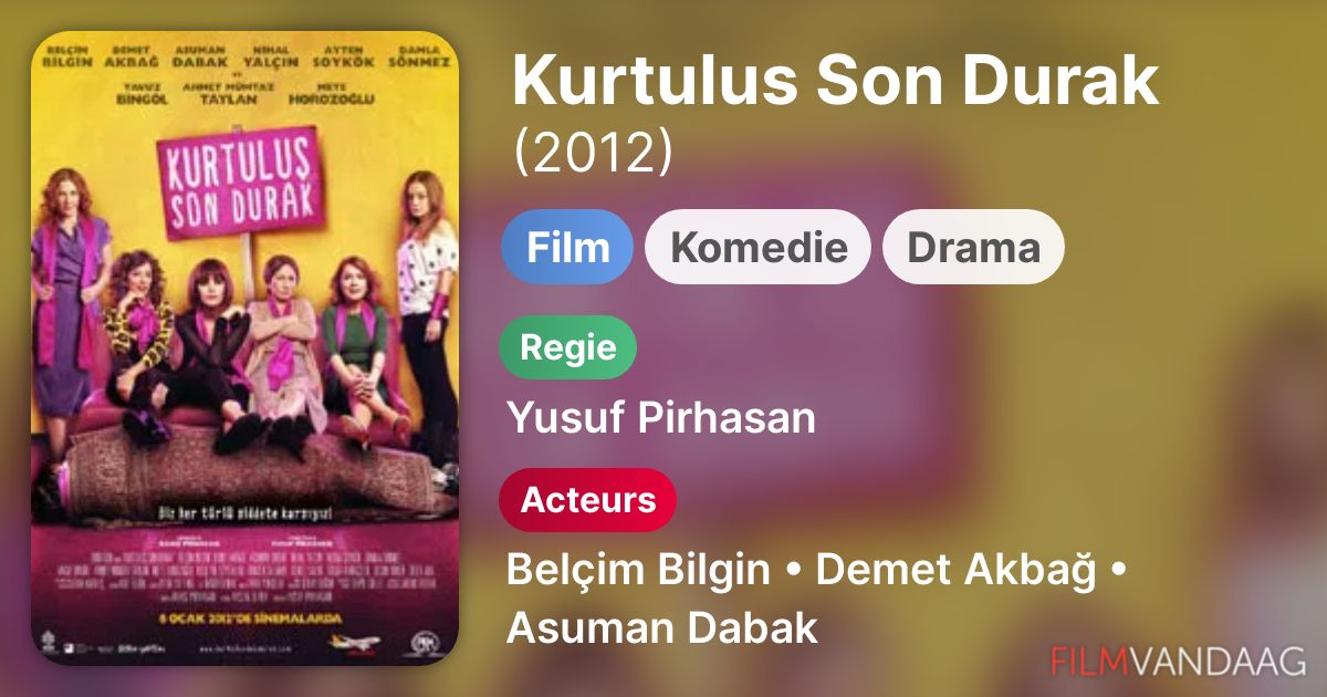 Kurtulus Son Durak (film, 2012) - FilmVandaag.nl
