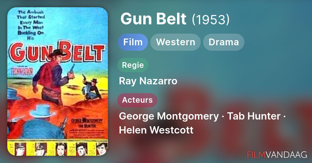 Gun Belt (film, 1953) - FilmVandaag.nl