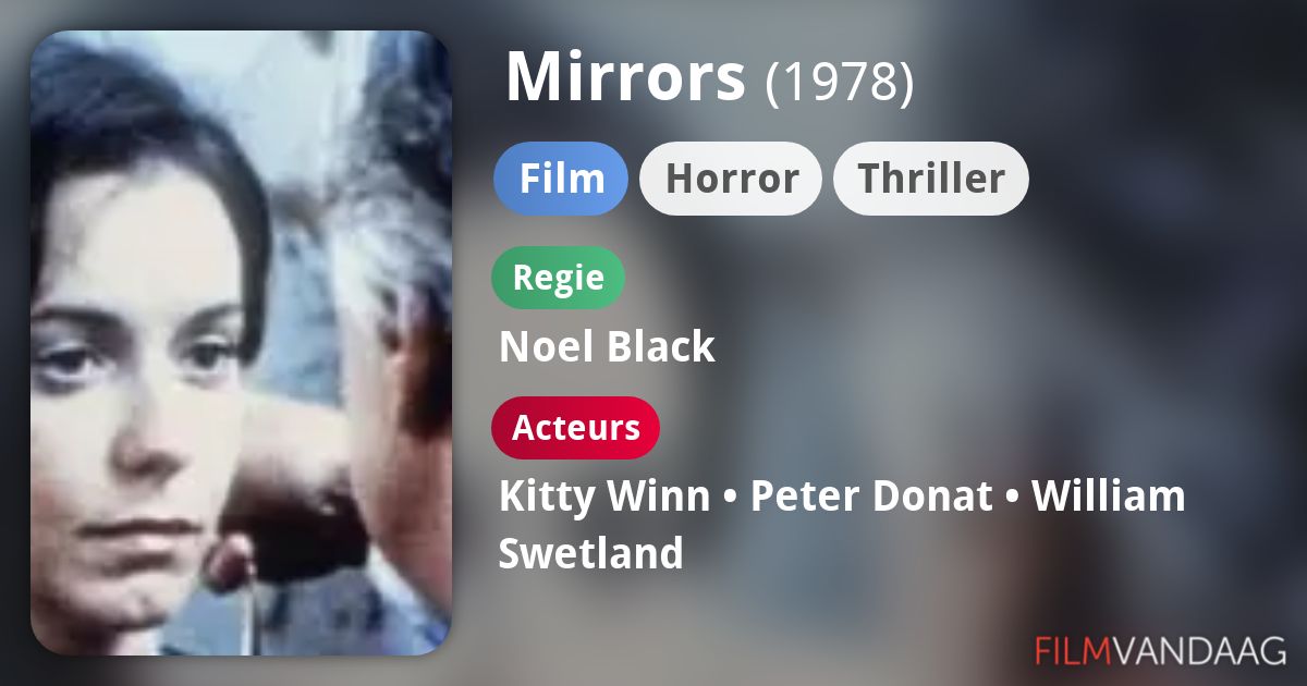 Mirrors (film, 1978) - FilmVandaag.nl