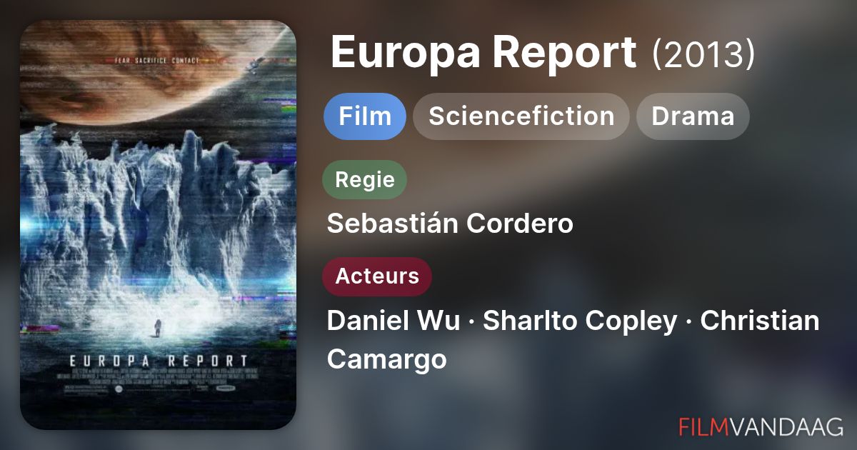 Europa Report (film, 2013) - FilmVandaag.nl