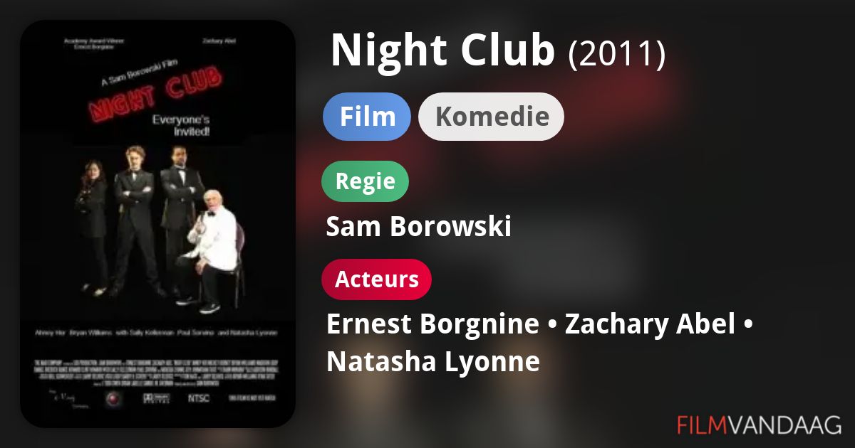 Night Club (film, 2011) - FilmVandaag.nl