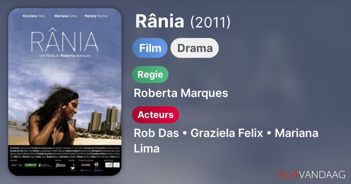 Rânia (film, 2011) - FilmVandaag.nl