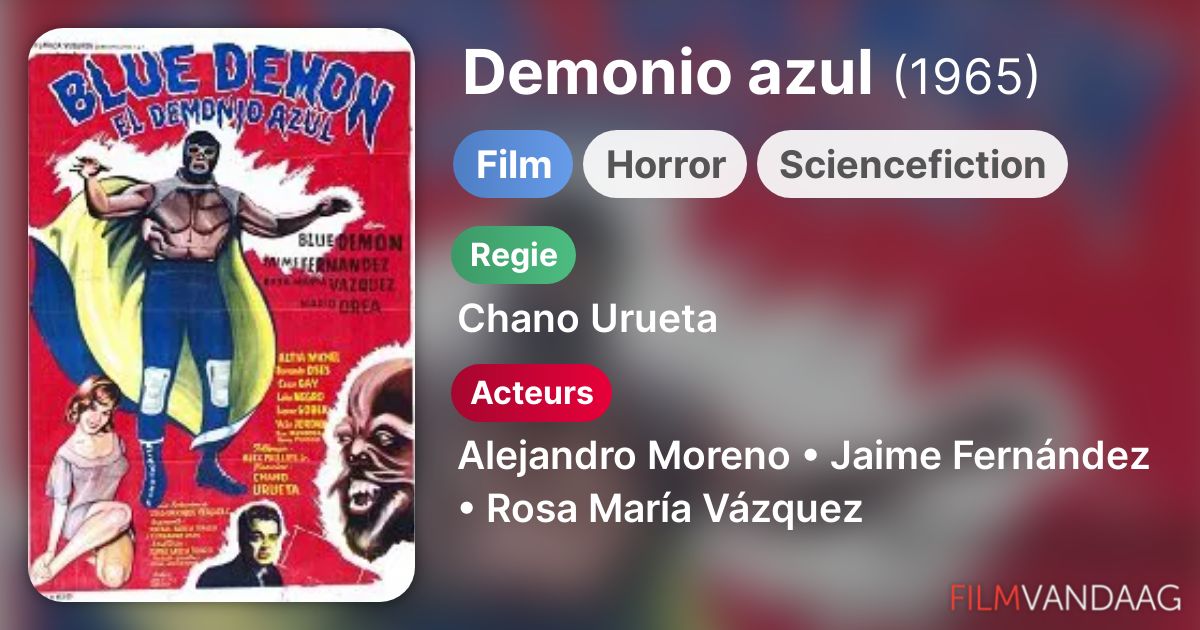 Demonio azul (film, 1965) - FilmVandaag.nl
