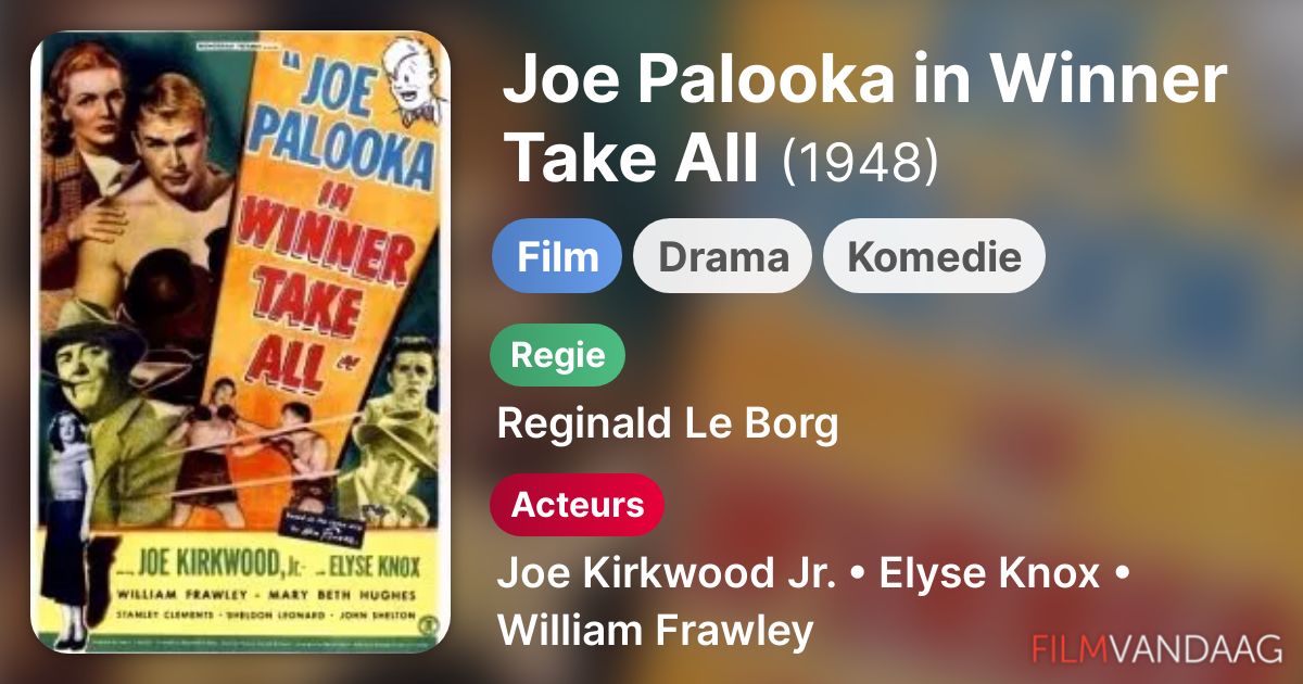 Joe Palooka in Winner Take All (film, 1948) - FilmVandaag.nl