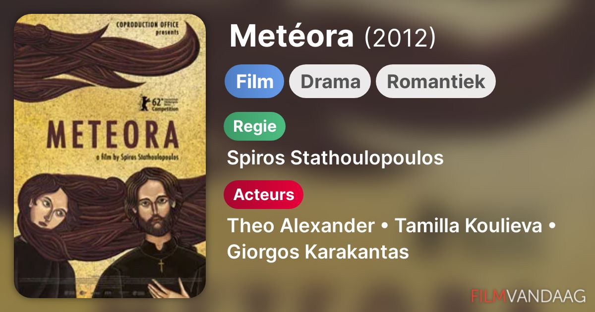 Metéora (film, 2012) - FilmVandaag.nl
