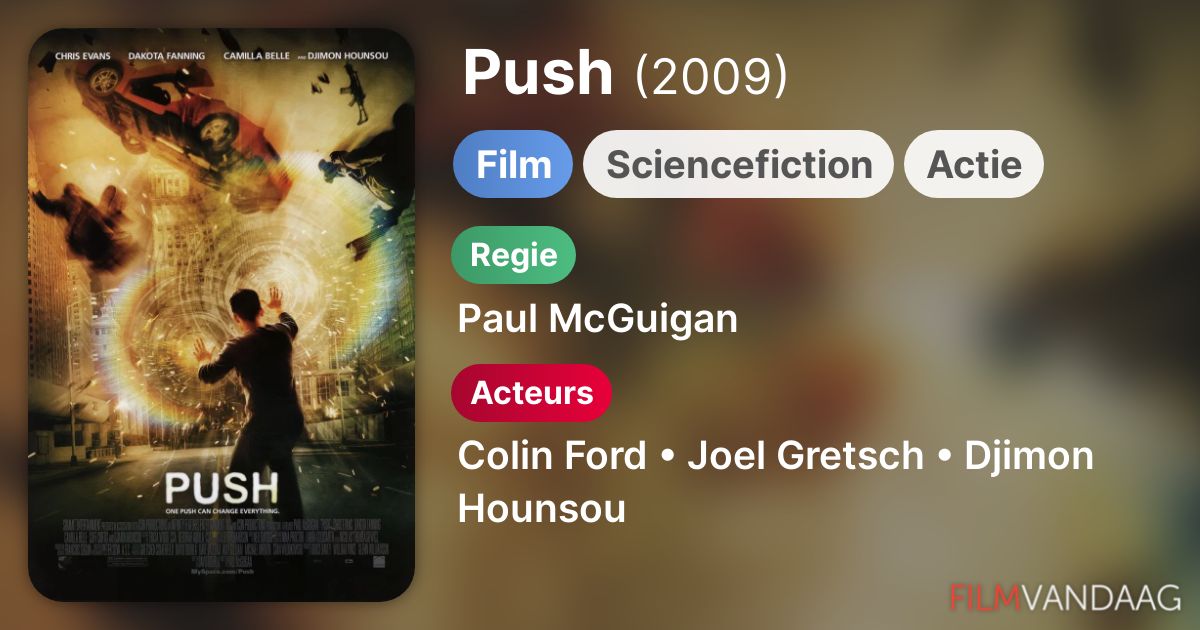 Push (film, 2009) - FilmVandaag.nl