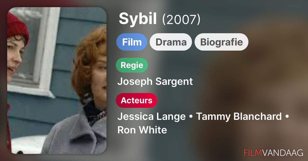 Sybil (film, 2007) - FilmVandaag.nl