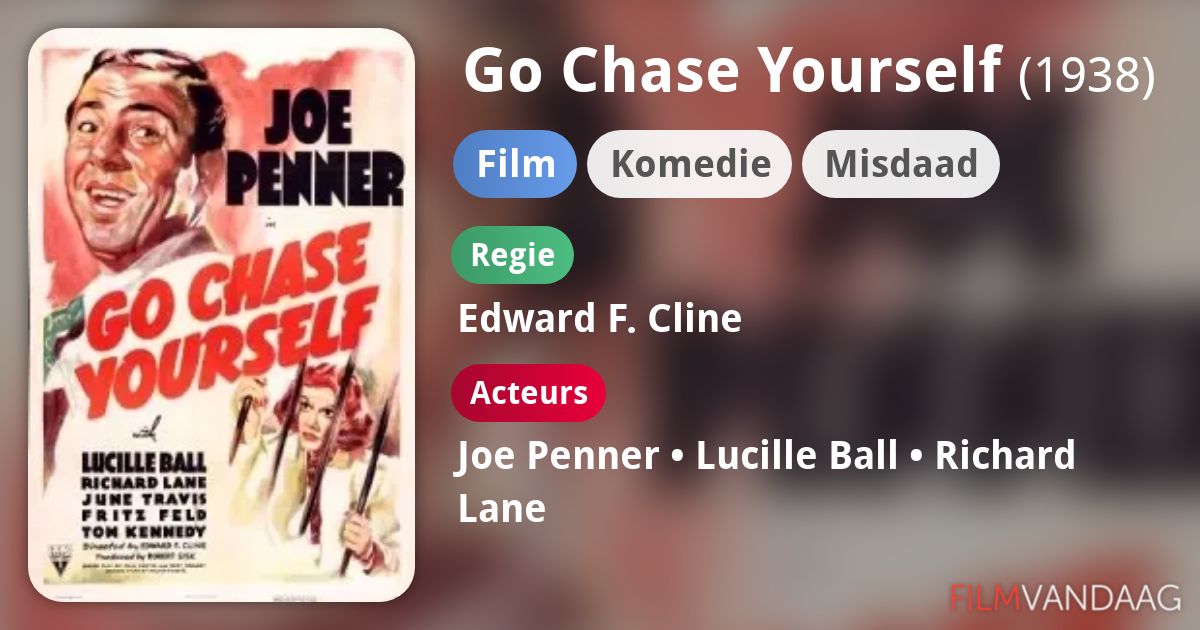 Go Chase Yourself (film, 1938) - FilmVandaag.nl