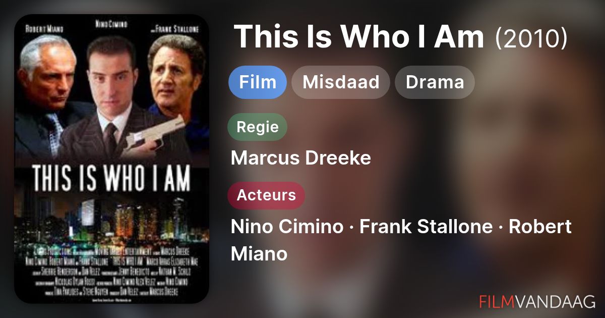This Is Who I Am (film, 2010) - FilmVandaag.nl