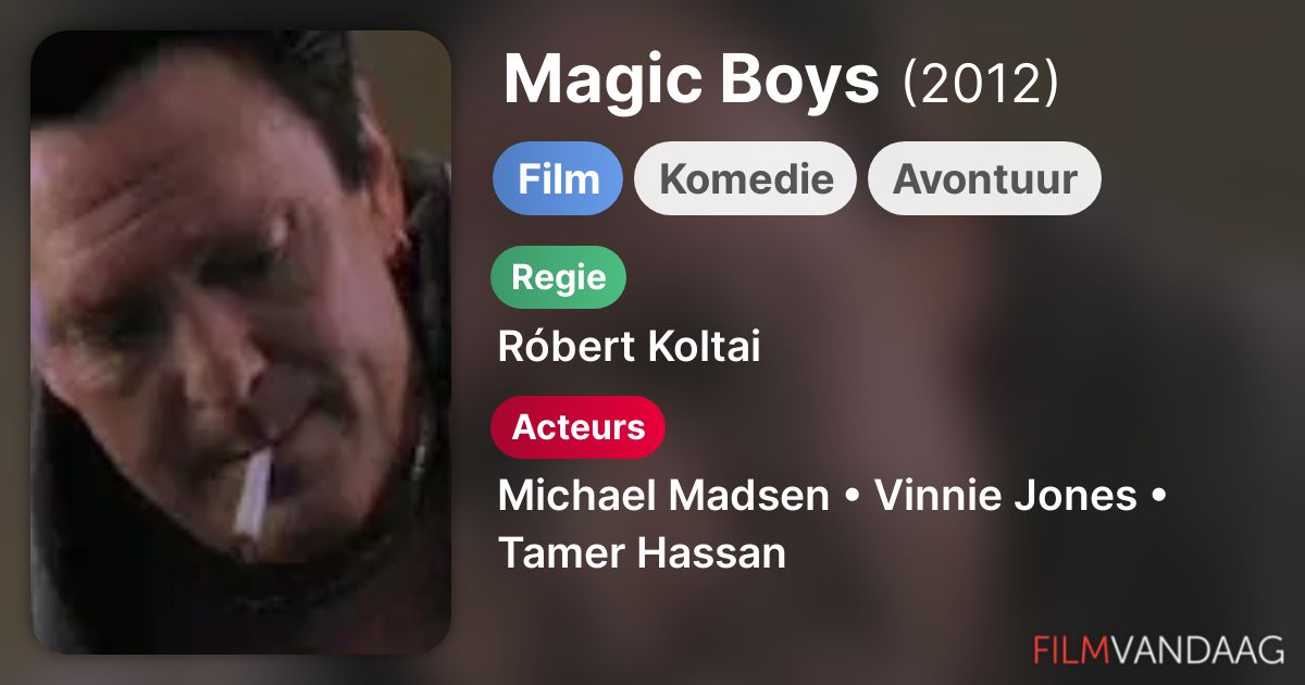 Magic Boys (film, 2011) - FilmVandaag.nl