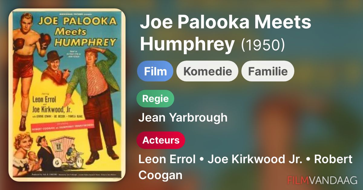 Joe Palooka Meets Humphrey (film, 1950) - FilmVandaag.nl