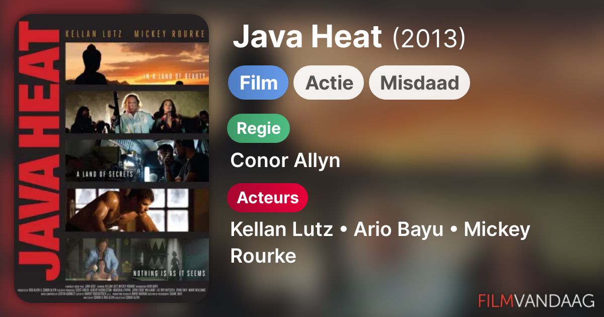 Java Heat (film, 2012) - FilmVandaag.nl