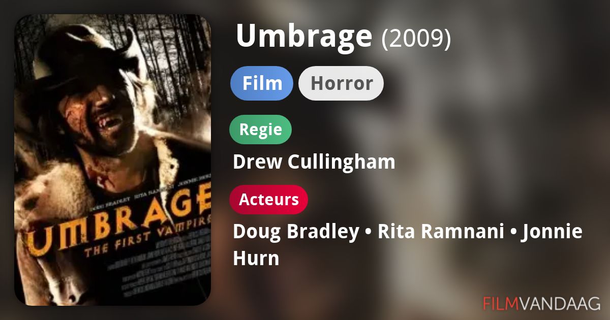 Umbrage (film, 2009) - FilmVandaag.nl
