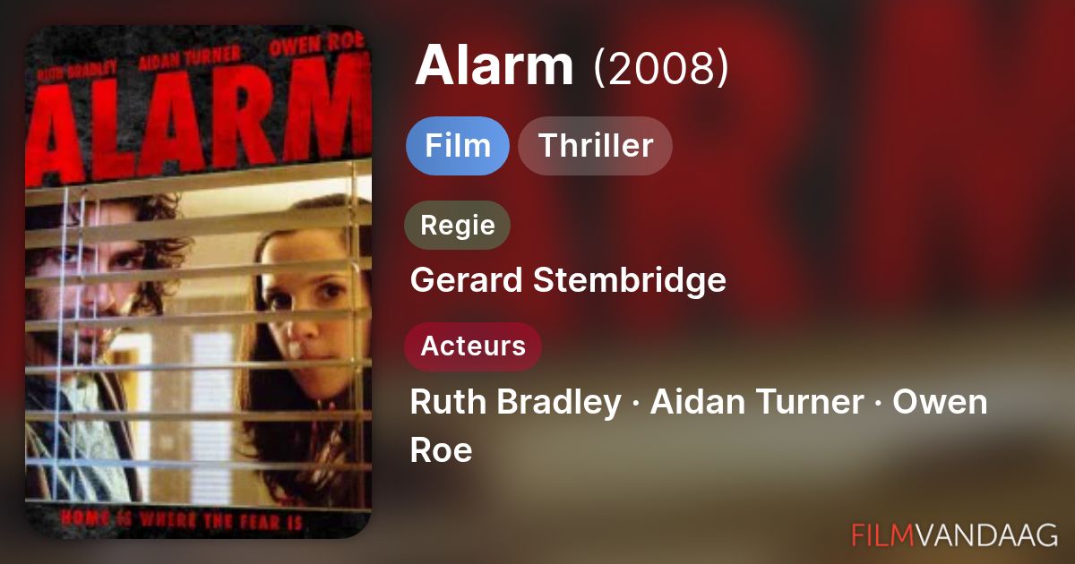 Alarm (film, 2008) - FilmVandaag.nl