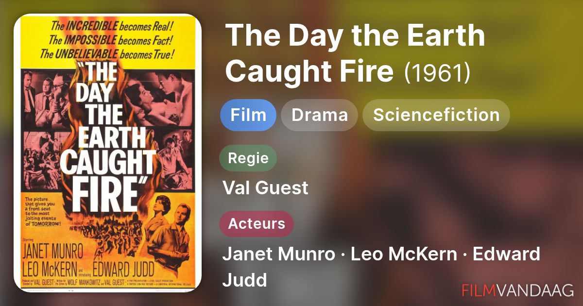 The Day the Earth Caught Fire (film, 1961) - FilmVandaag.nl