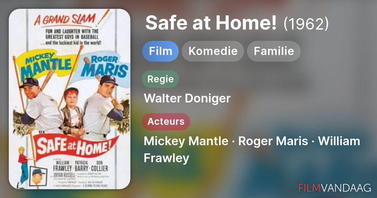 Safe at Home! (film, 1962) - FilmVandaag.nl