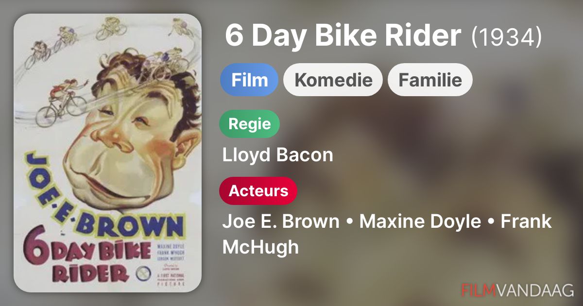 6 Day Bike Rider (film, 1934) - FilmVandaag.nl