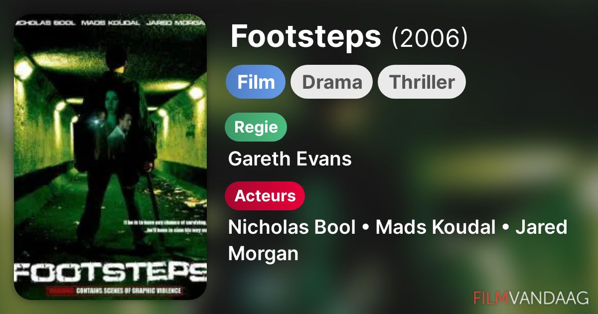 Footsteps (film, 2006) - FilmVandaag.nl