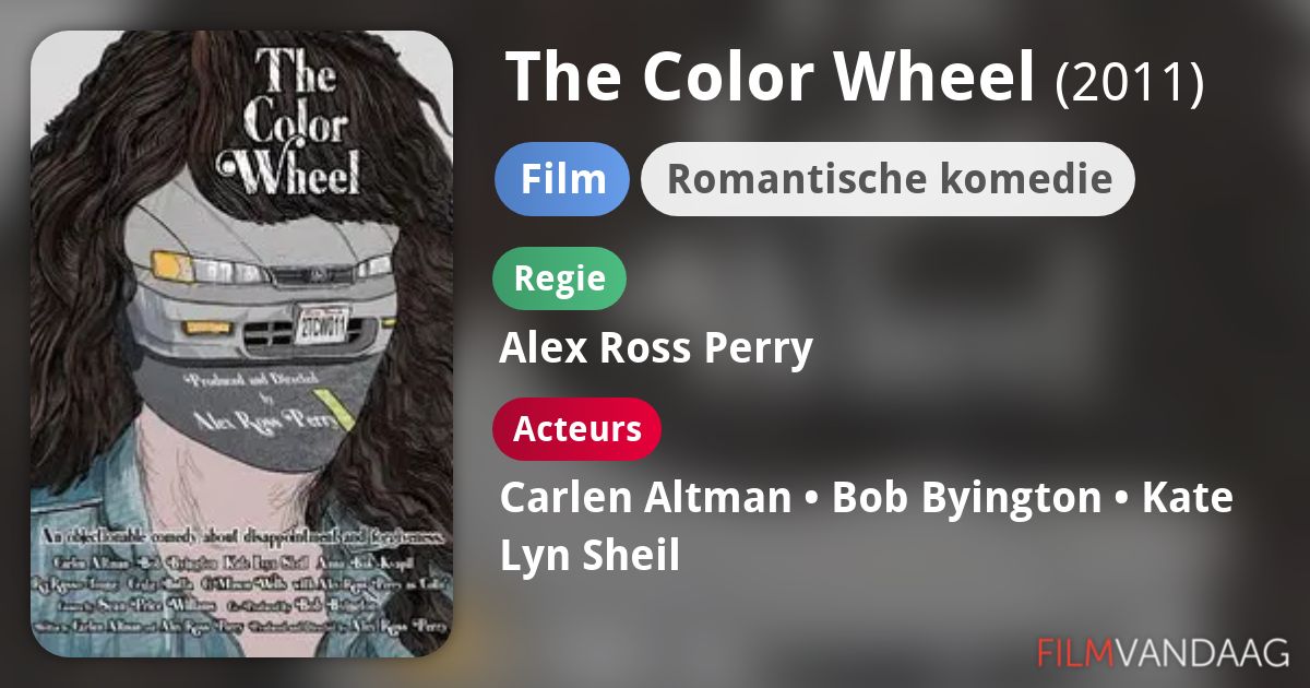The Color Wheel (film, 2011) - FilmVandaag.nl