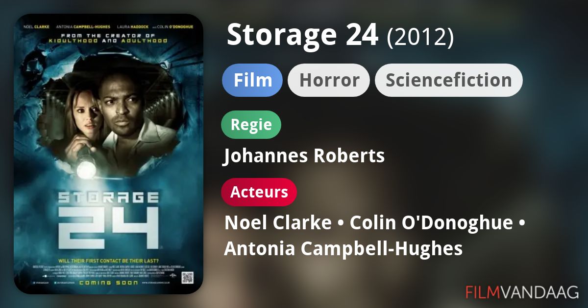 Storage 24 (film, 2012) - FilmVandaag.nl