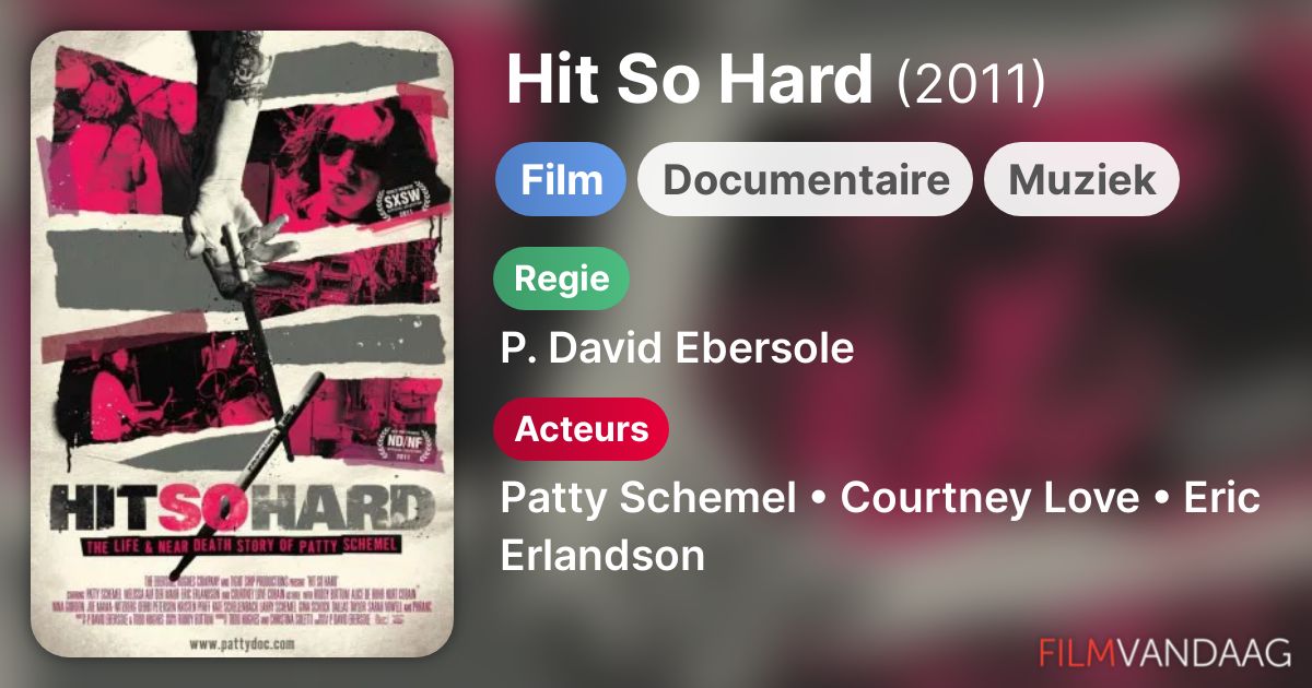 Hit So Hard (film, 2011) - FilmVandaag.nl