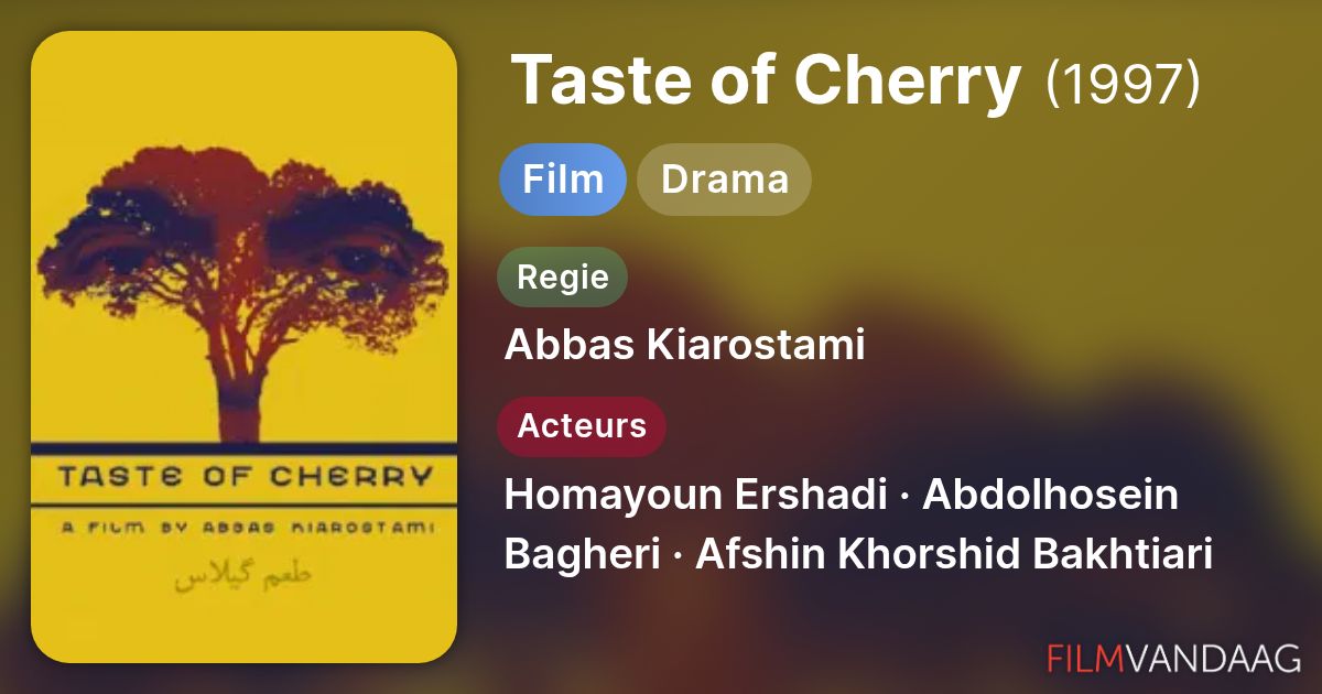Taste of Cherry (film, 1997) - FilmVandaag.nl
