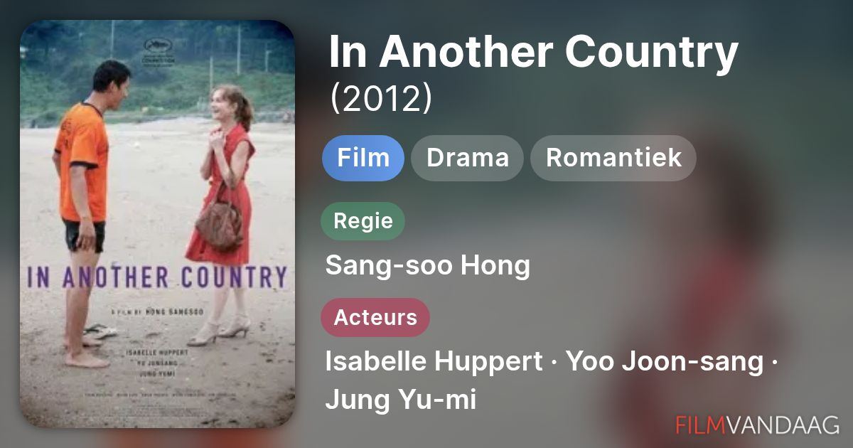 In Another Country (film, 2012) - FilmVandaag.nl