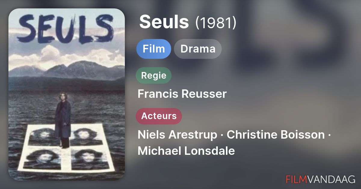 Seuls (film, 1981) - FilmVandaag.nl