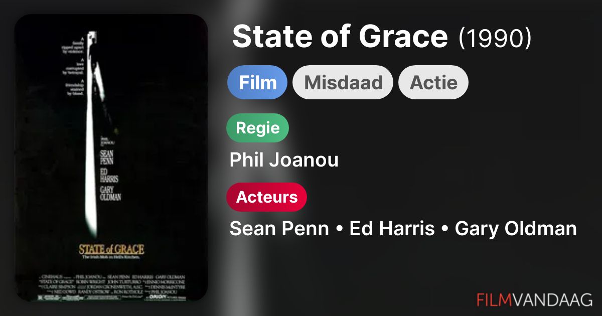 State of Grace (film, 1990) - FilmVandaag.nl