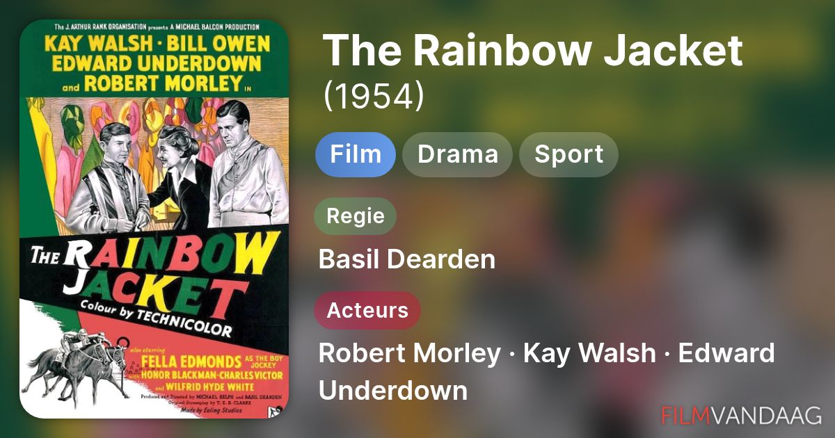 The Rainbow Jacket (film, 1954) - FilmVandaag.nl